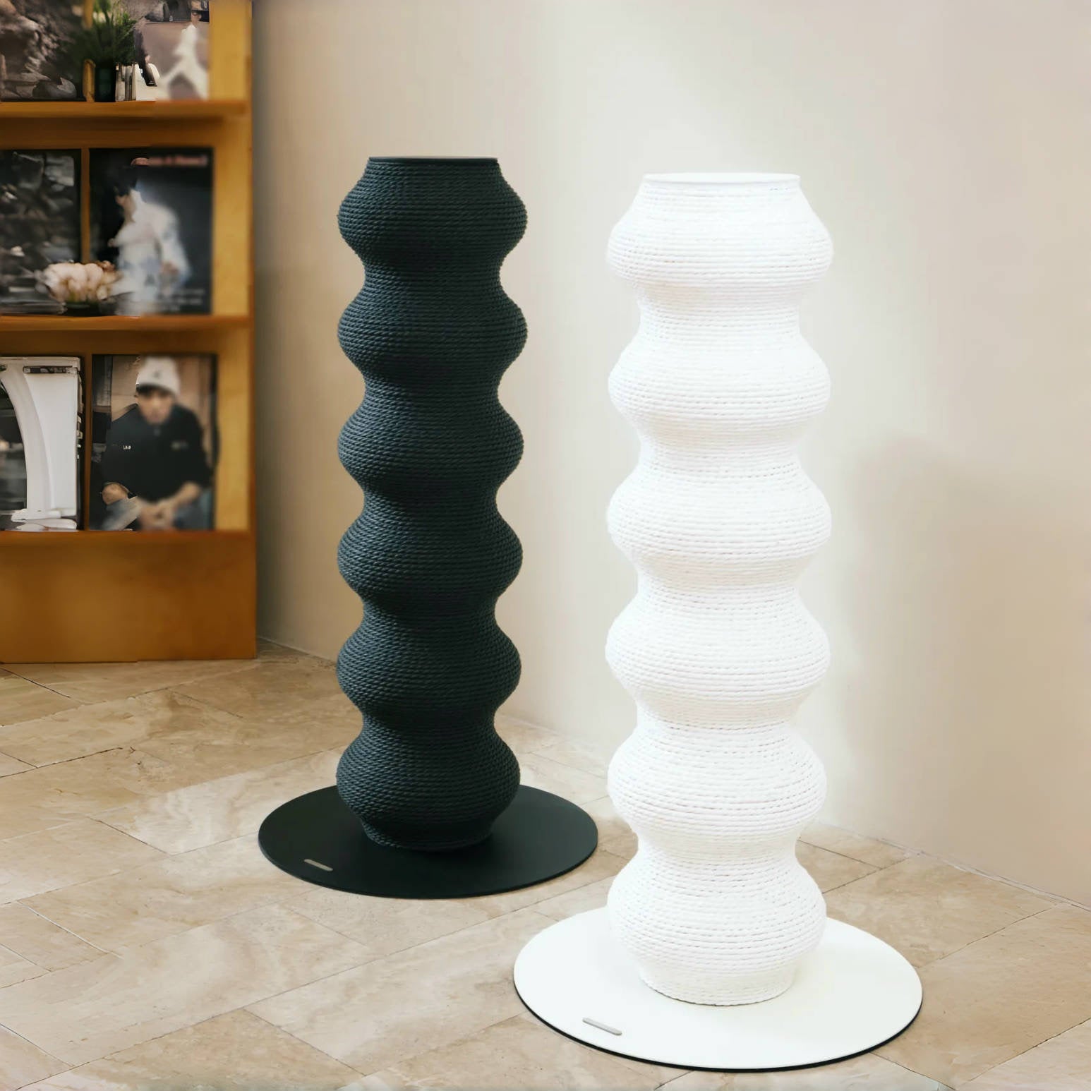 Wave Scratch Tower – Lezi Haus
